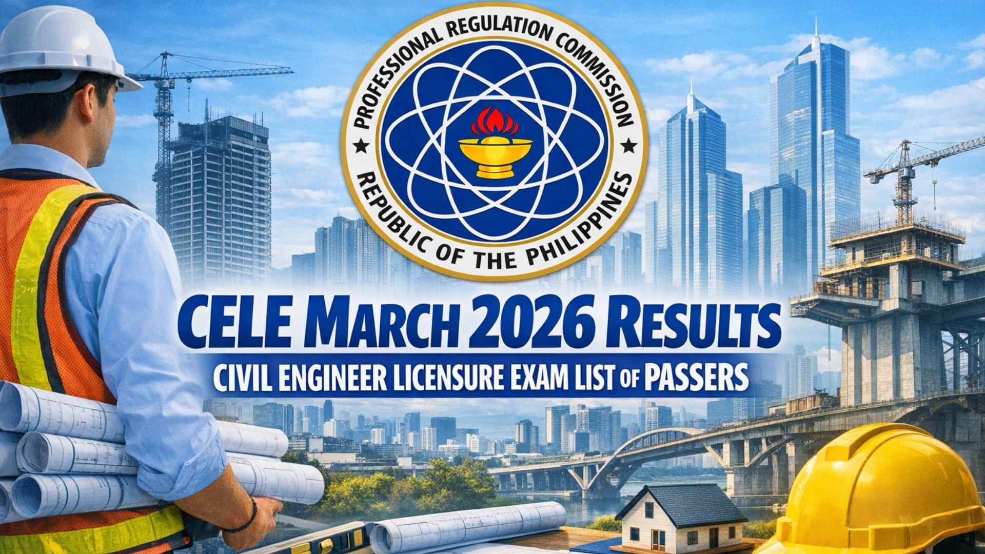 Top 10 March 2026 Civil Engineer Licensure Exam Results